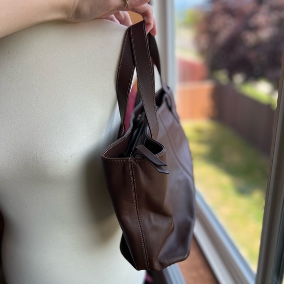 Able | Bags | Able Brown Leather Tote Minimalist Design | Poshmark